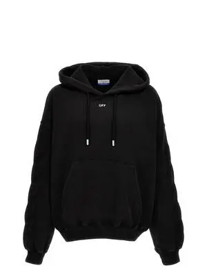 Off-White Matthew Cotton Hoodie - Gray