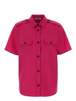 Prada Cotton Poplin Shirt - Pink