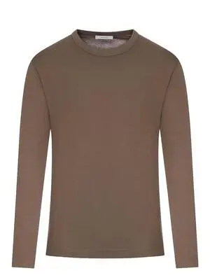 LEMAIRE Long-sleeved Cotton T-shirt - Multicolor