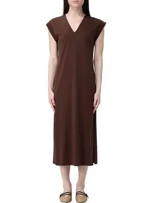 Max Mara Viscose Knit Dress - Brown