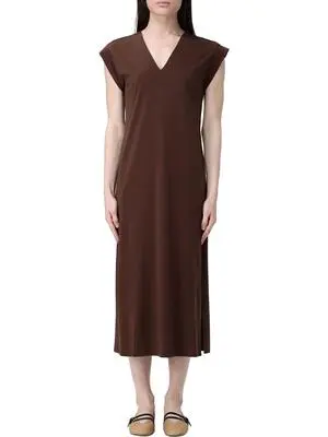Max Mara Viscose Knit Dress - Brown