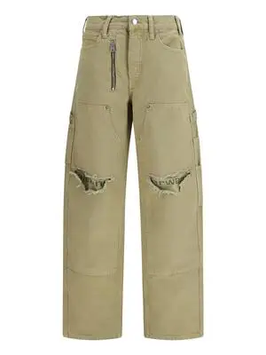 Alexander Wang Zip Carpenter Pants - Green