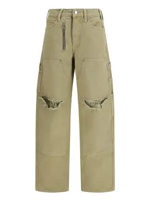 Alexander Wang Zip Carpenter Pants - Green