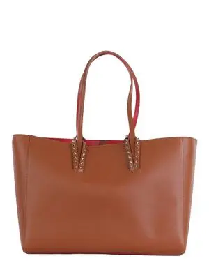 CHRISTIAN LOUBOUTIN Cabata Soft Small Leather Bag - Brown