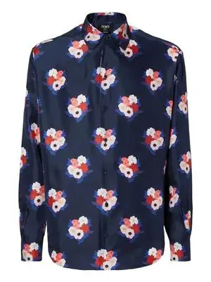 Fendi Oversize Shirt - Multicolor