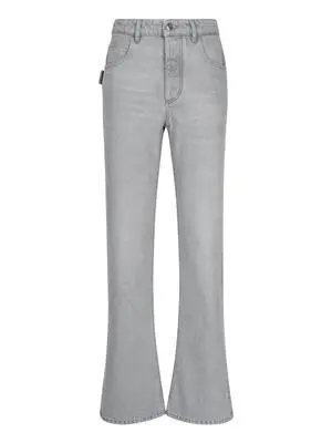 Bottega Veneta BOTTEGA VENETA Flared Denim Jeans Gray