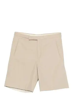 Prada Neutrals Shorts Tailored Shorts - Cream