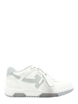 Off-White Calf Leather Low-top Trainers - White
