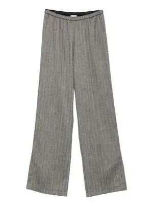 FORTE_FORTE Chevron Trousers - Multicolor