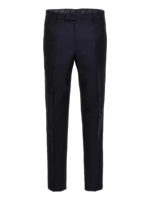 Etro Jacquard Trousers - Blue