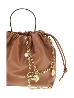 Chloé Icons Leather Clutch - Multicolor
