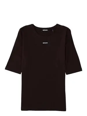 ROTATE BY BIRGER CHRISTENSEN Slim Fit T-shirt - Brown