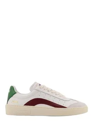 Dsquared2 Rider Leather Low-top Sneakers - Multicolor