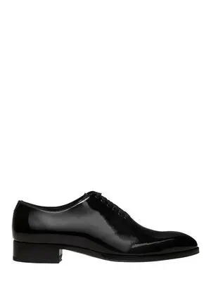 TOM FORD Tom Ford Men Oxford Elkan In Black Patent