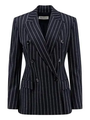 Max Mara Max Mara Women Mxmbalta Jersey Blazer Multicolor