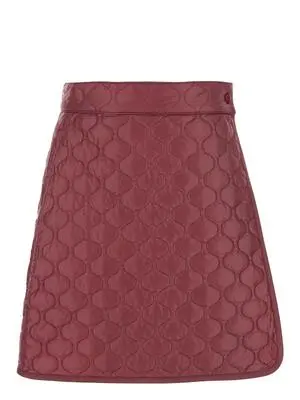 Moncler Quilted Tech Fabric Miniskirt - Multicolor