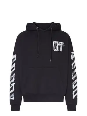 OFF-WHITE OFF-WHITE Arrow Sketch Print Hoodie