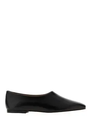 JIL SANDER JIL SANDER Leather Ballerinas Black