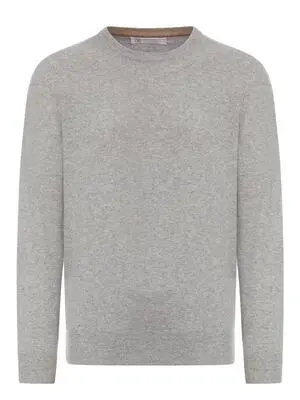 Brunello Cucinelli Cashmere Crew Neck Sweater - Multicolor