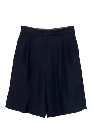Brunello Cucinelli Pleated Bermuda Shorts - Multicolor