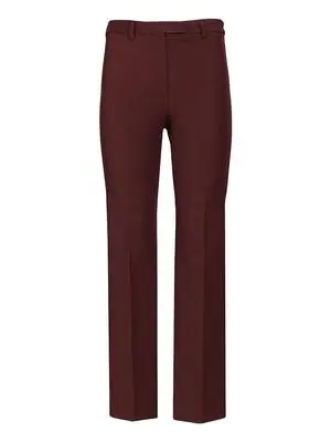 Max Mara Stretch Cotton Blend Trousers - Multicolor