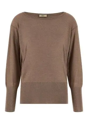 HERNO Herno Women Lamé And Sequin Yarn Sweater