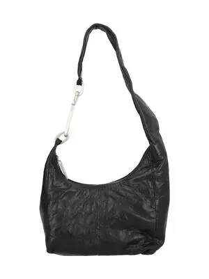 Rick Owens Leather Disco Gemini Shoulder Bag - Black