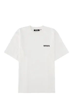 ROTATE BY BIRGER CHRISTENSEN Oversized Logo T-shirt - White