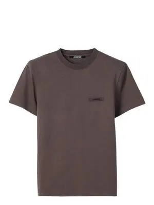 Jacquemus Le T-shirt Gros Grain - Brown
