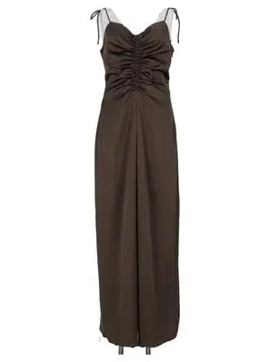 ROTATE BY BIRGER CHRISTENSEN Midi Dress - Green