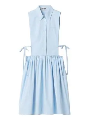 Miu Miu MIU MIU Cotton Shirtdress Multicolor