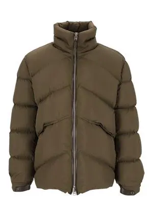 TOM FORD Ultralight Quilted Down Jacket - Green