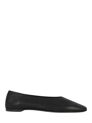 TOTEME Nappa Slip Ballet Flat - Black