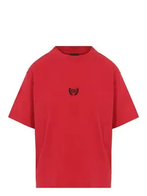 Balenciaga Medium Fit T-shirt - Red