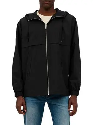 A.p.c. Hooded Windbreaker - Black