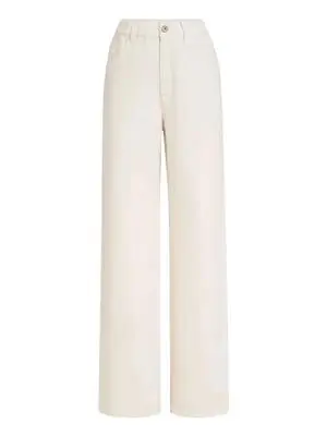 Brunello Cucinelli Dyed Wide Leg Pants - Multicolor