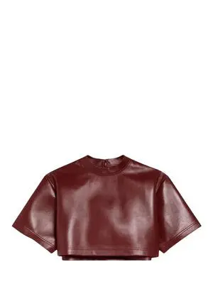 Balenciaga Tops T-shirts & Jerseys - Red