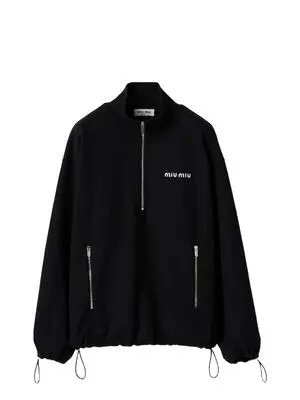 Miu Miu Fleece Sweatshirt - Multicolor