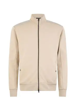 Herno Zipped Sweatshirt - Cream
