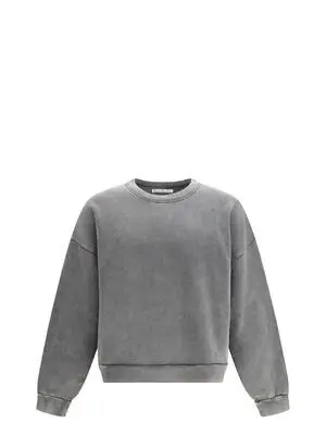 Acne Studios Cotton Sweatshirt - Gray