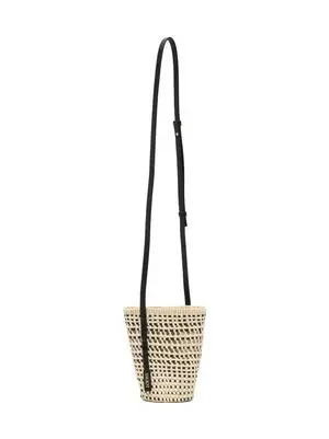 Loewe Braid Rafia Bucket Bag - Multicolor