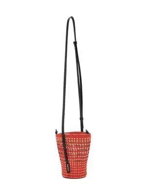 Loewe Braid Rafia Bucket Bag - Multicolor