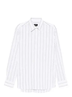 Brioni Striped Cotton Shirt - Multicolor