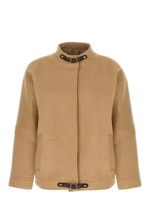 Max Mara Wool And Cashmere Blend Jacket - Cream