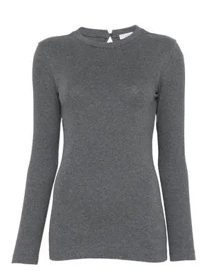 Brunello Cucinelli Cotton Crewneck Sweater - Multicolor