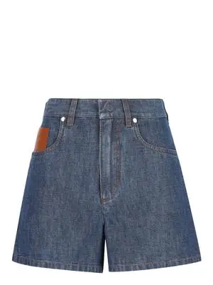 Fendi FENDI Denim Shorts Multicolor