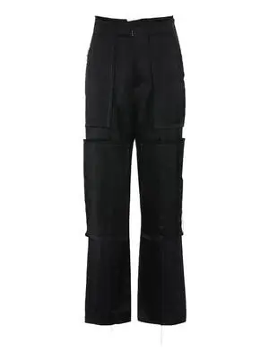 MAISON MARGIELA Tailored Straight-leg Trousers - Black