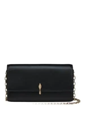 CHRISTIAN LOUBOUTIN Bettina Chain Wallet Bag - Black