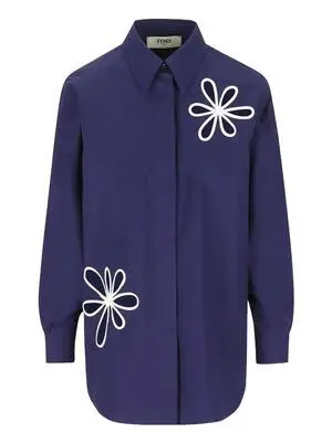 Fendi Tops Shirts - Blue