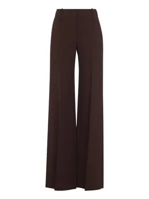 ERMANO SCERVINO Wide Leg Trousers - Brown
